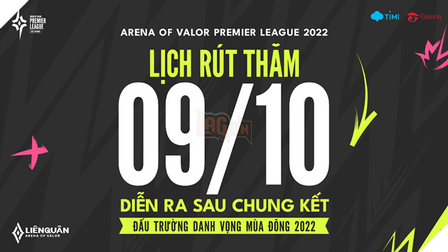 Arena of Valor Premier League (APL 2022) sẽ chính thức khởi tranh tại TP.HCM từ 16 tháng 11